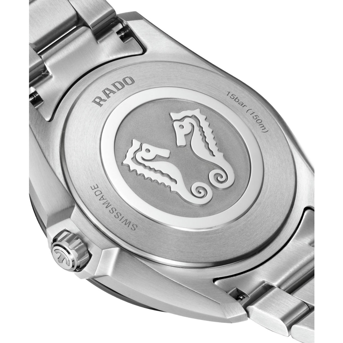 Rado - HyperChrome 41.5 mm Glacier Blue Dial Date Ceramic Bracelet - R ...