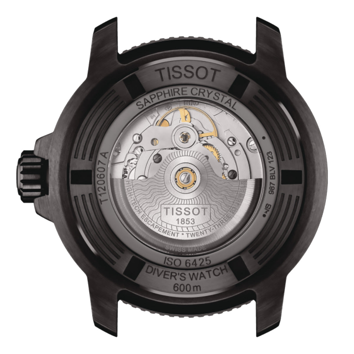 Tissot - Seaster 2000 Professional Powermatic 80 Blue Dial Date - T120 ...